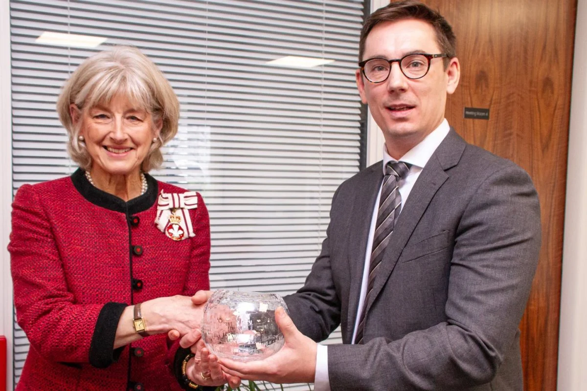 The Lord-Lieutenant of South Glamorgan Presents CatSci with The Queen’s ...
